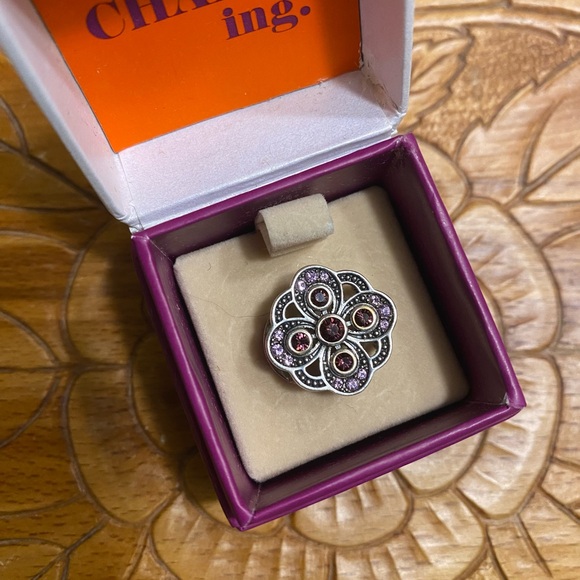 Lori Bonn | Jewelry | Lori Bonn Sterling Silver Vintage Pink Stone ...
